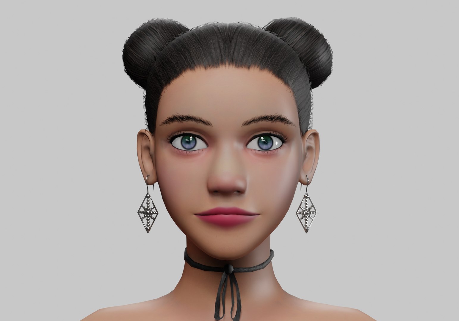 3D Pretty Cute Woman V31280 Model - TurboSquid 2266186