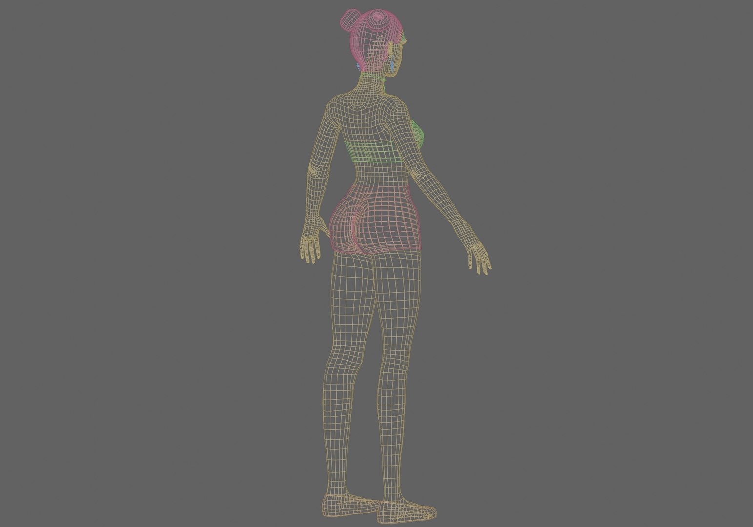 3D Pretty Cute Woman V31280 Model - TurboSquid 2266186