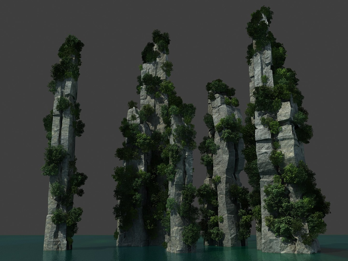 Mountain Rock 3d Max