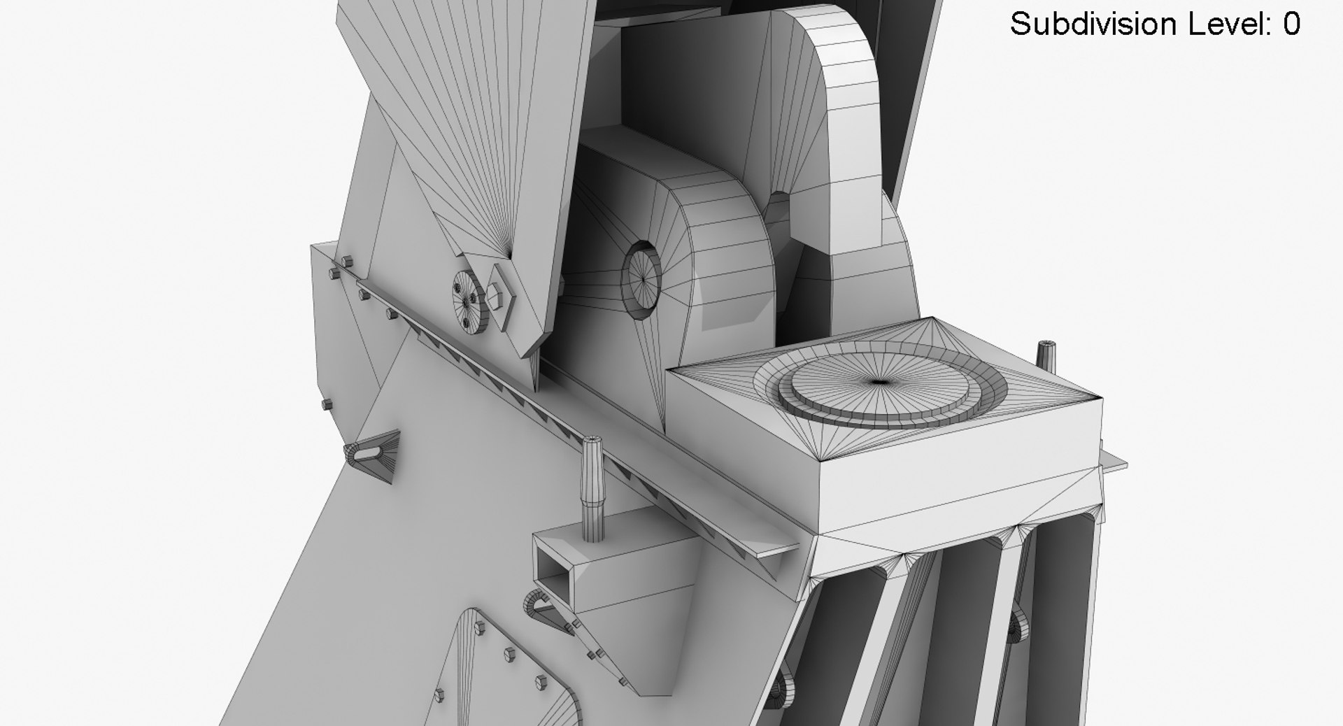 3D Model Saturn Apollo Holddown Arm - TurboSquid 1387543