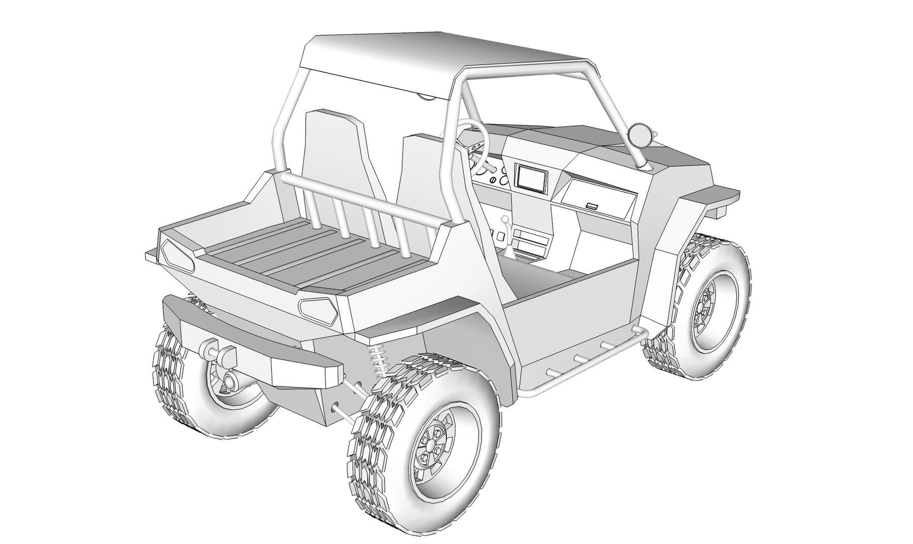 UTV Vehicle Model - TurboSquid 1921782