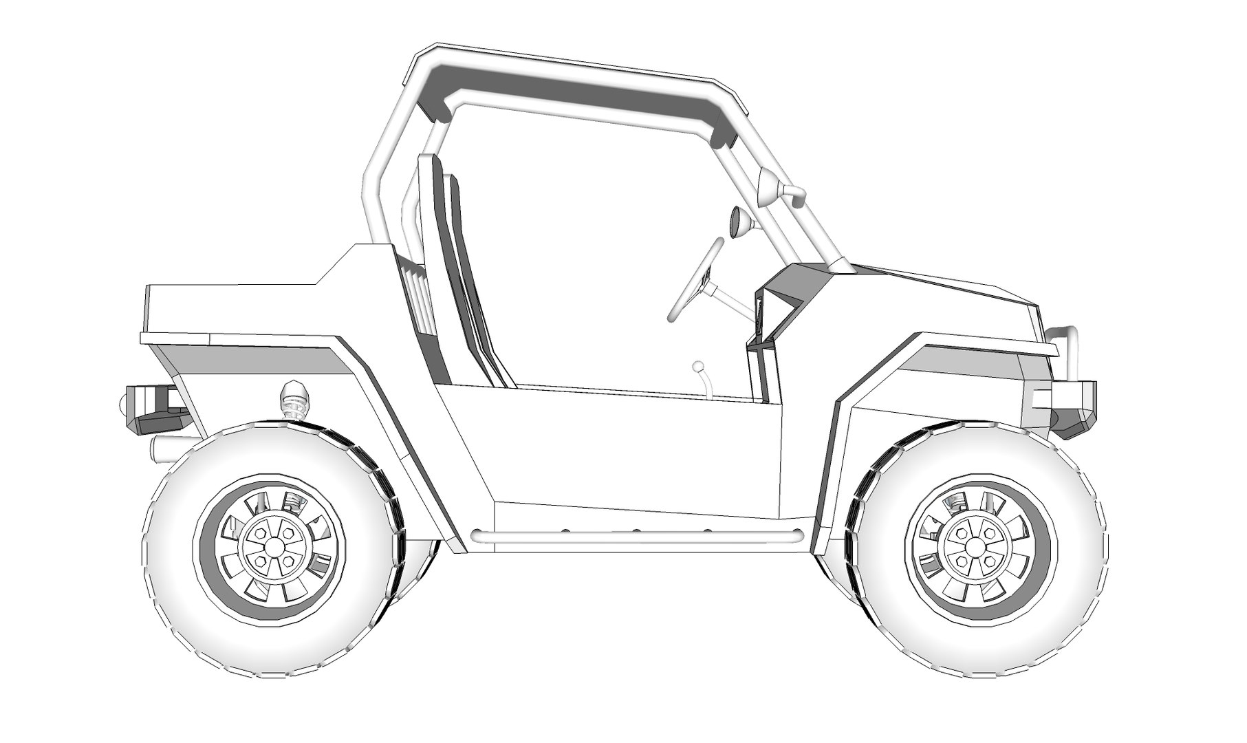 UTV Vehicle Model - TurboSquid 1921782