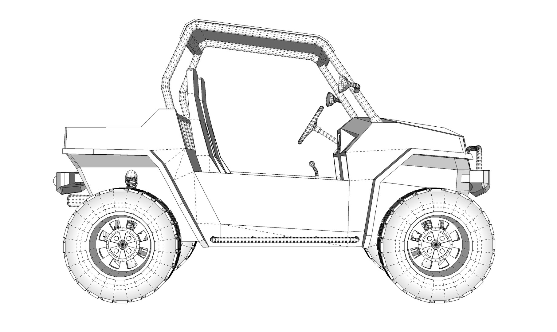 UTV Vehicle Model - TurboSquid 1921782