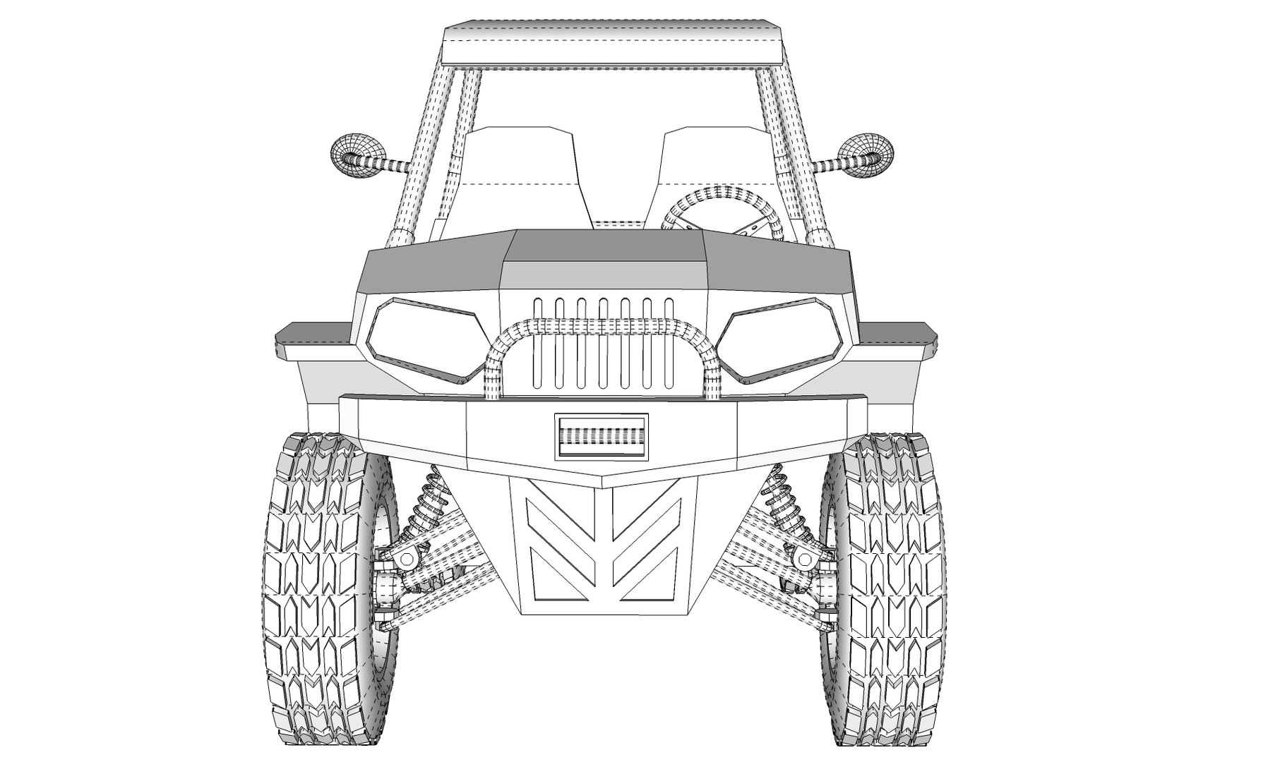 UTV Vehicle Model - TurboSquid 1921782