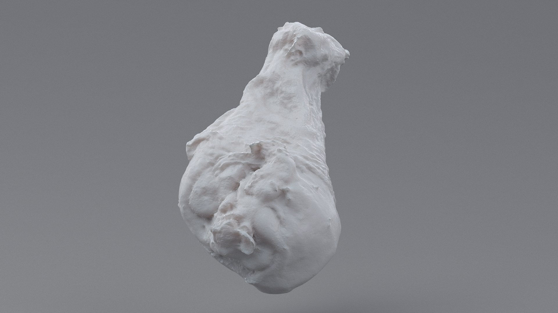 3D Realistic Fried Chicken Leg model - TurboSquid 1771727