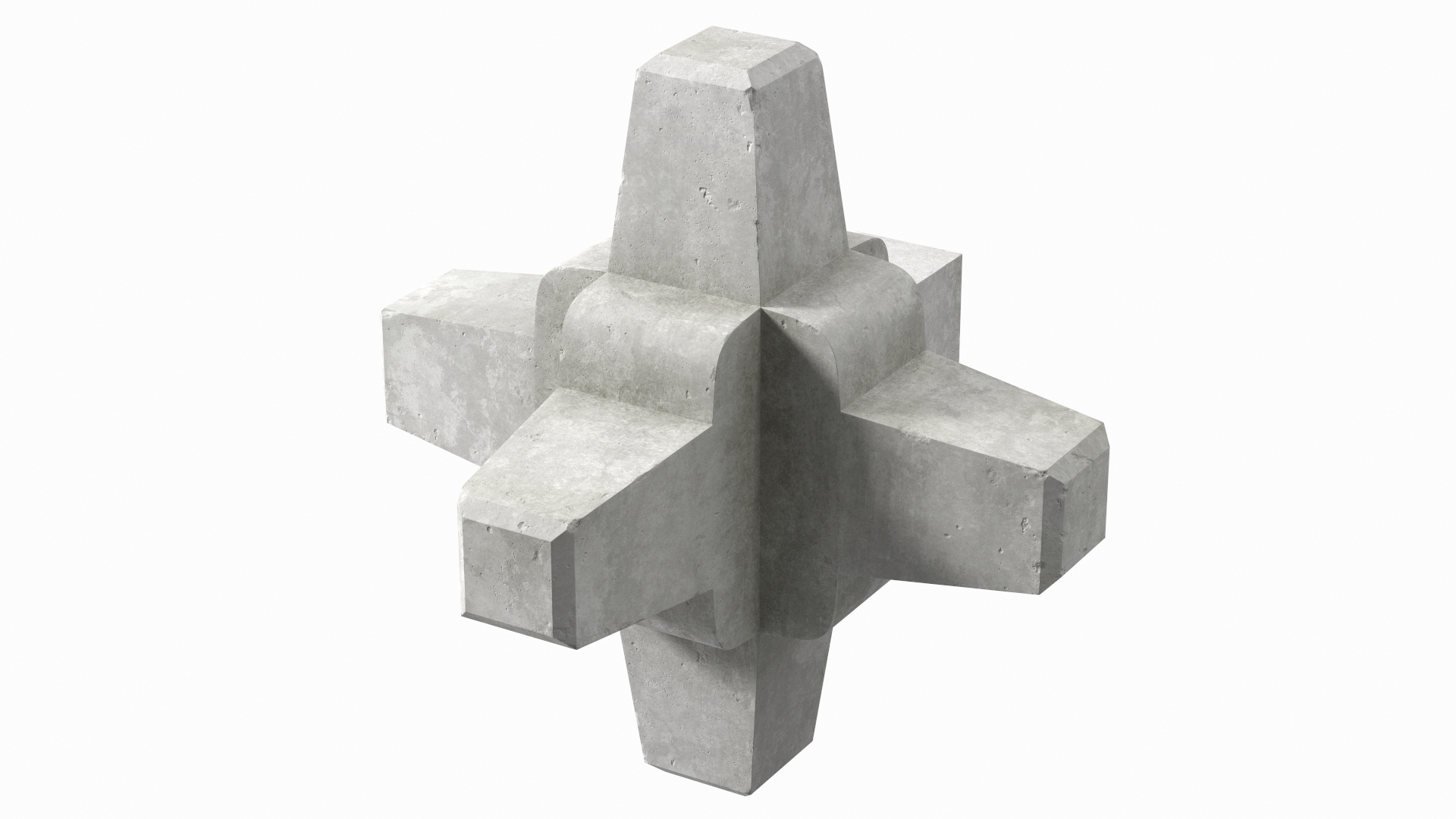 3D Model A Jack Protective Breakwater Unit - TurboSquid 1818228