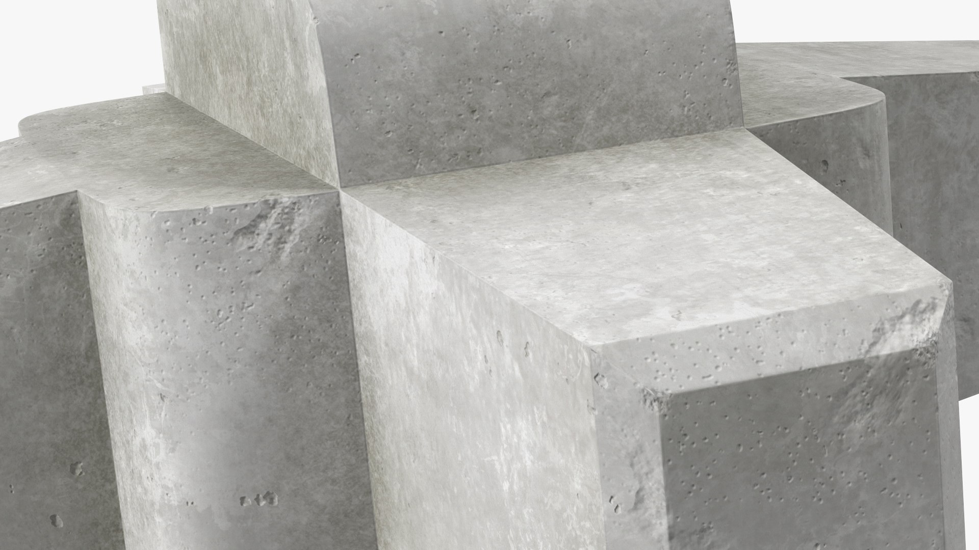 3D Model A Jack Protective Breakwater Unit - TurboSquid 1818228