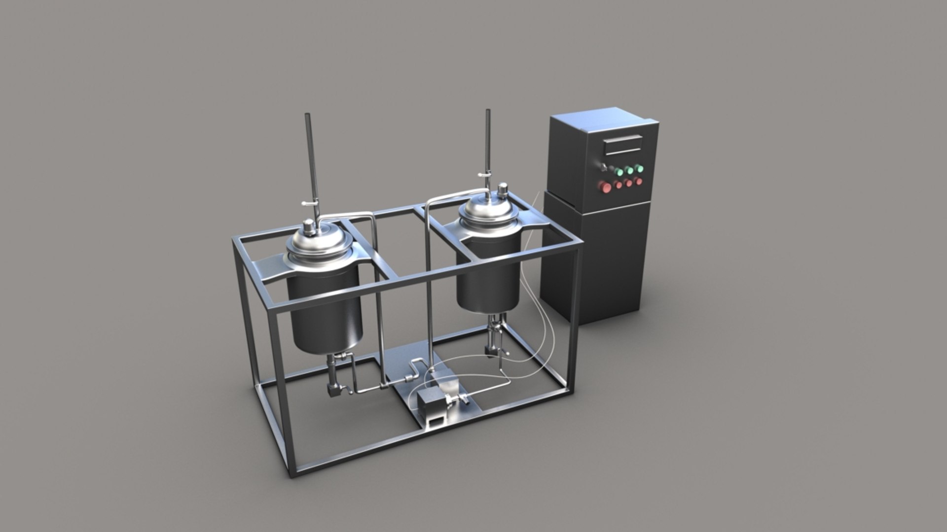 3D Pasteurization Milk Model - TurboSquid 1261510
