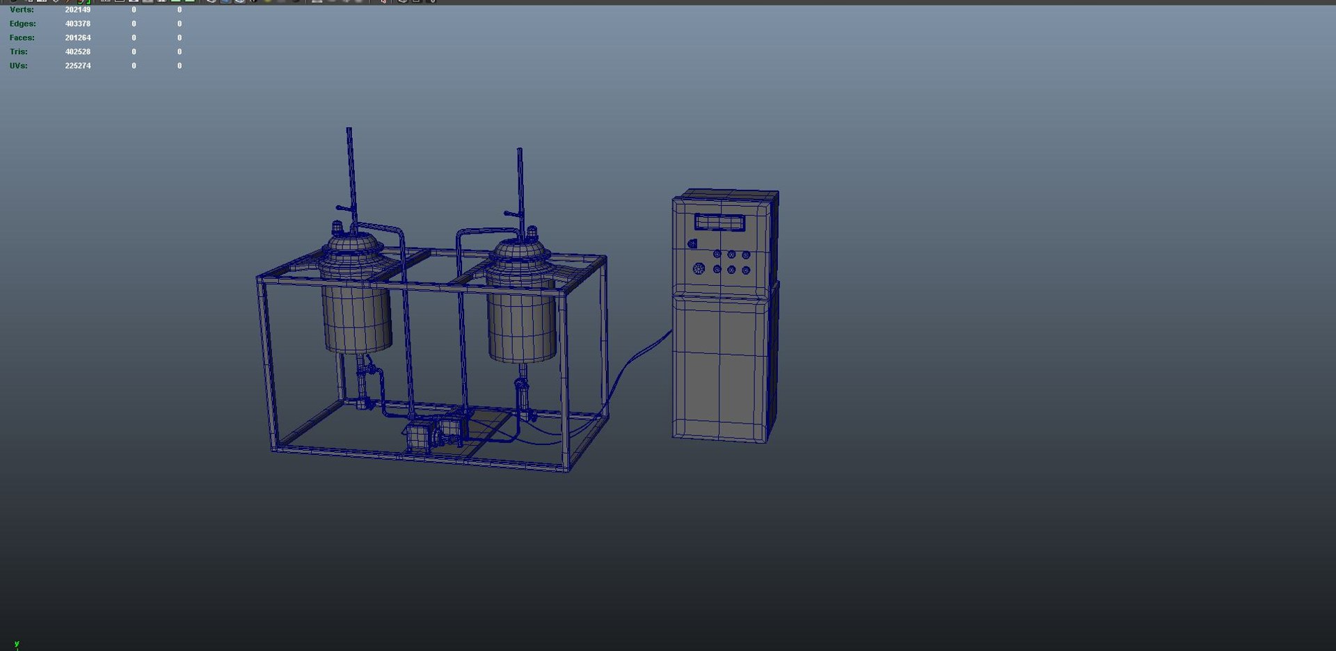3D Pasteurization Milk Model - TurboSquid 1261510