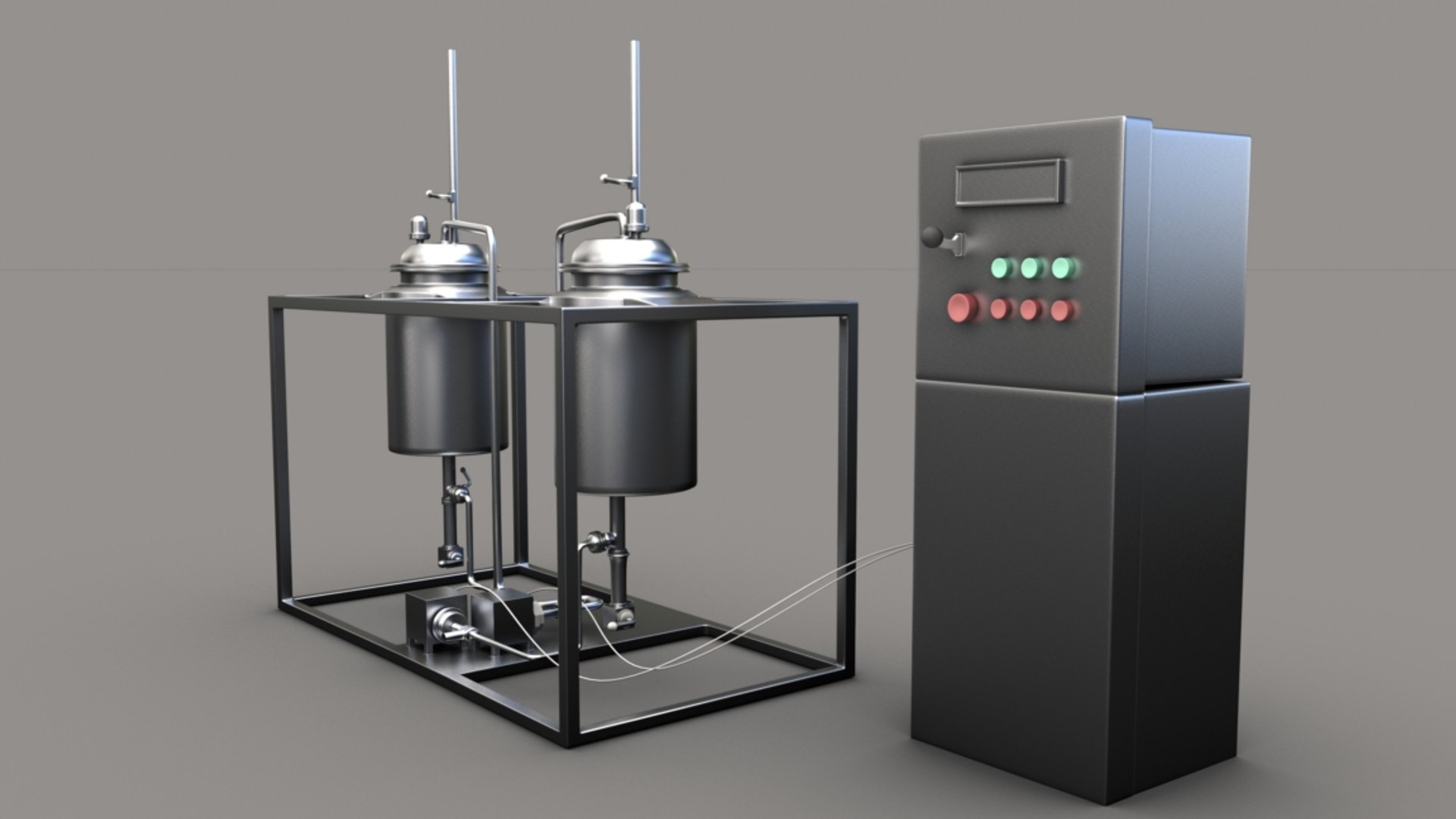 3D Pasteurization Milk Model - TurboSquid 1261510