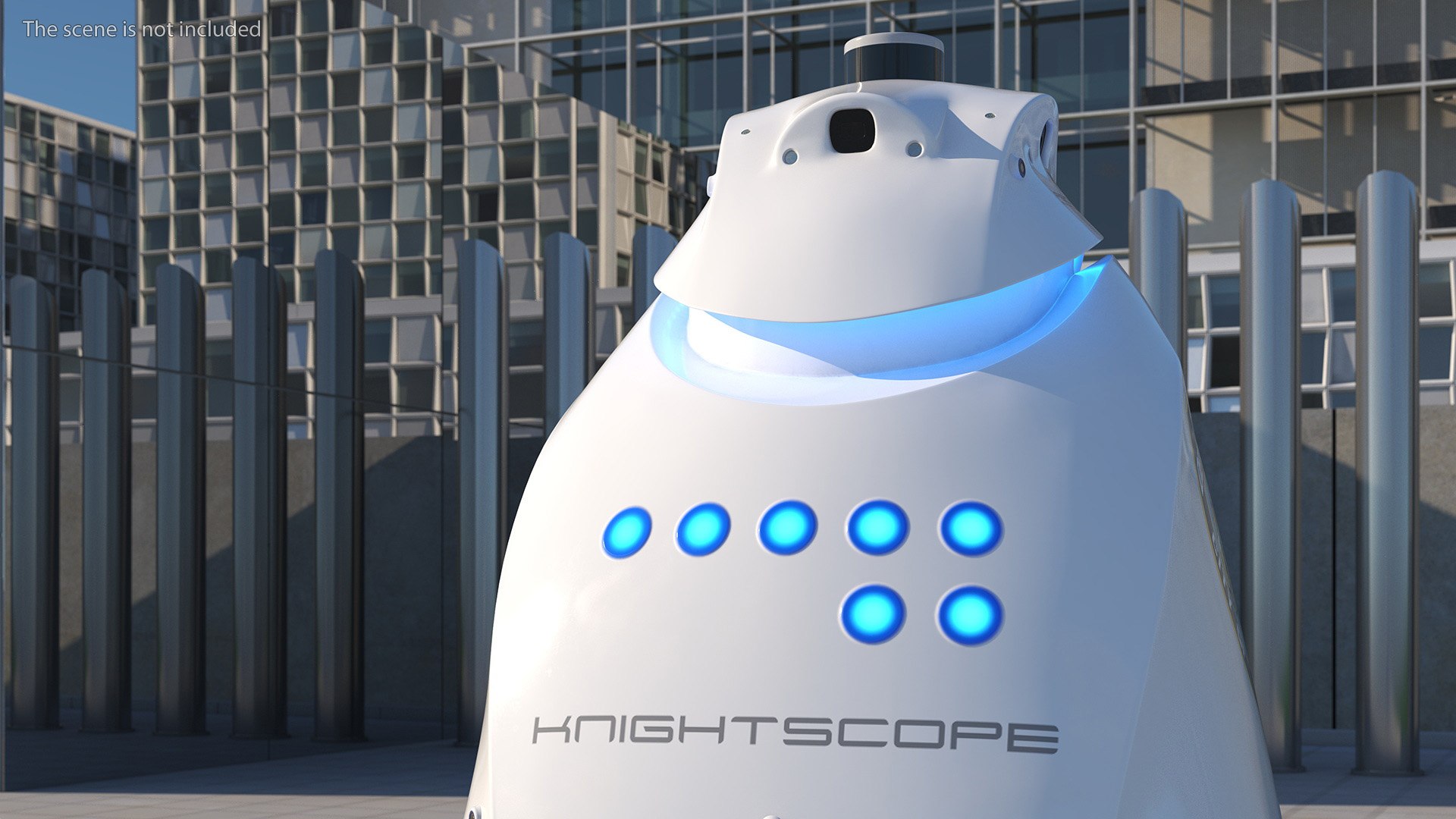 3D NYPD K5 Autonomous Security Robot Rigged Model - TurboSquid 2167681