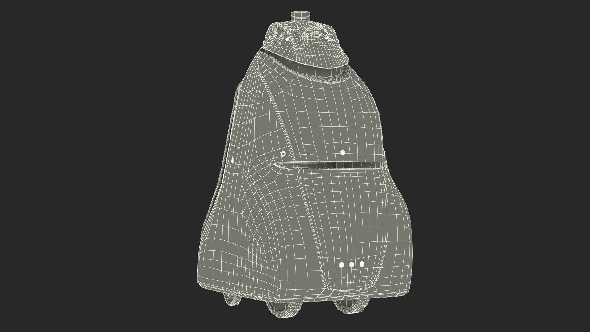 3D NYPD K5 Autonomous Security Robot Rigged Model - TurboSquid 2167681