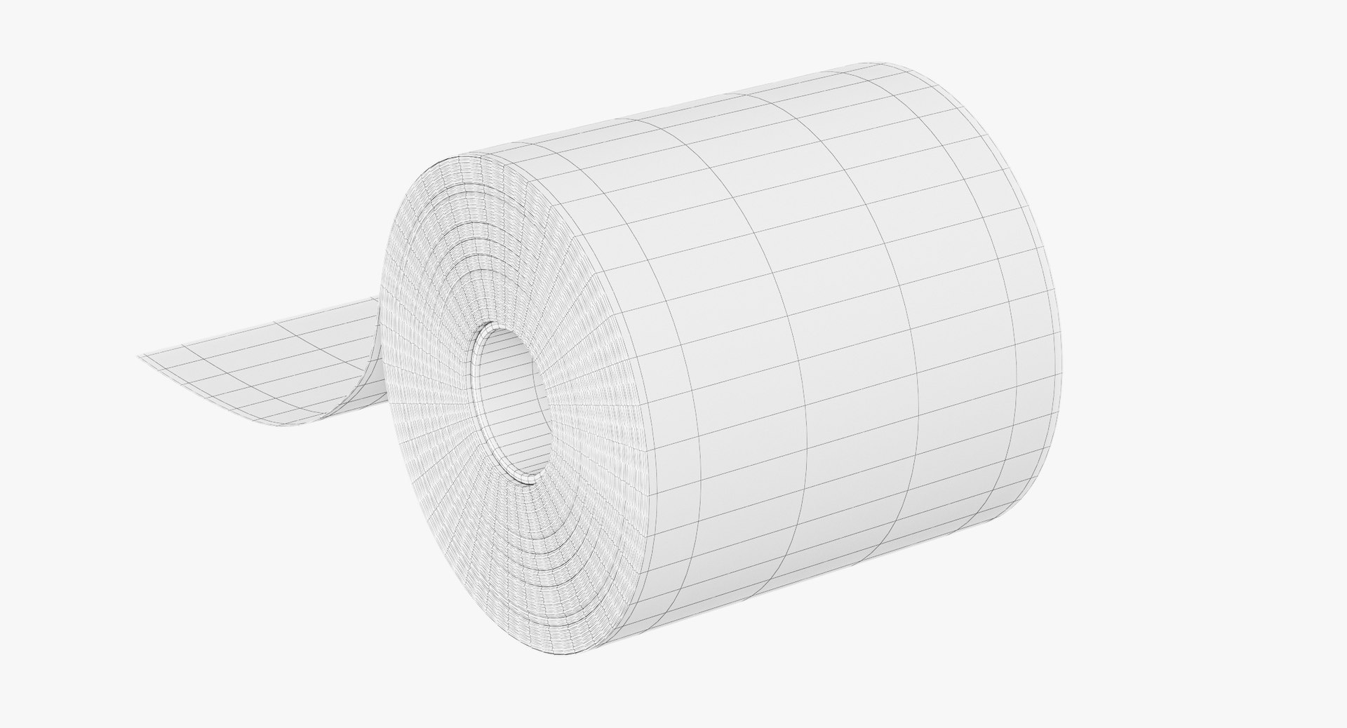 roll stack 3d model