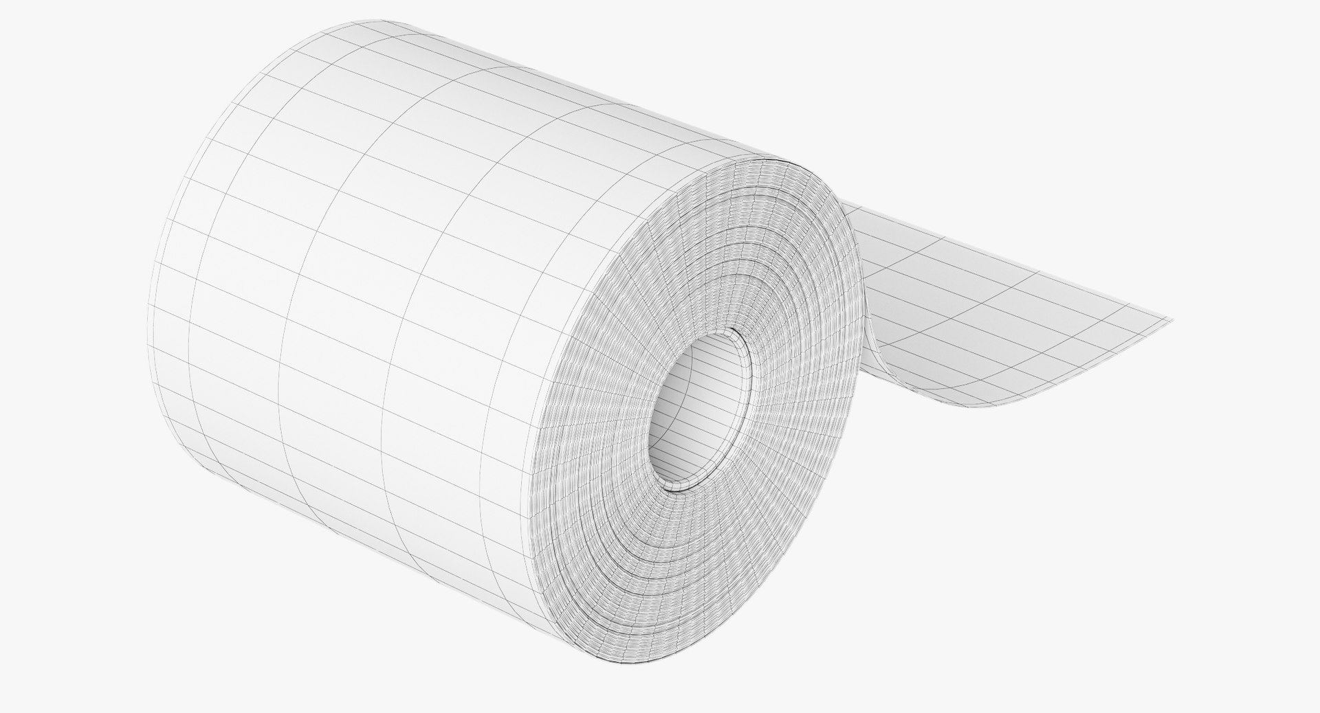 roll stack 3d model