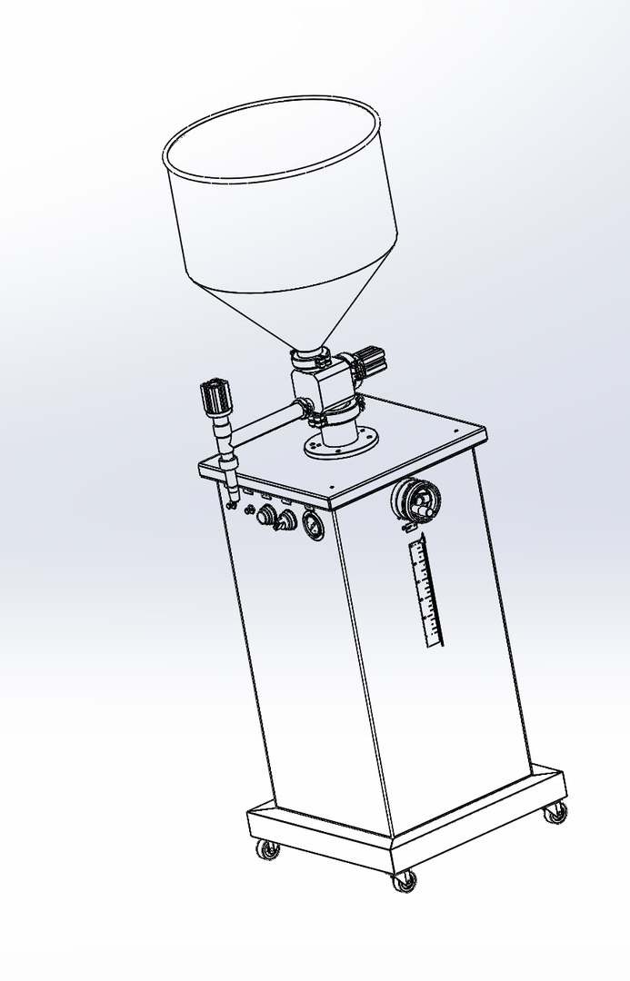 3D Vertical Filling Machine - TurboSquid 1310554