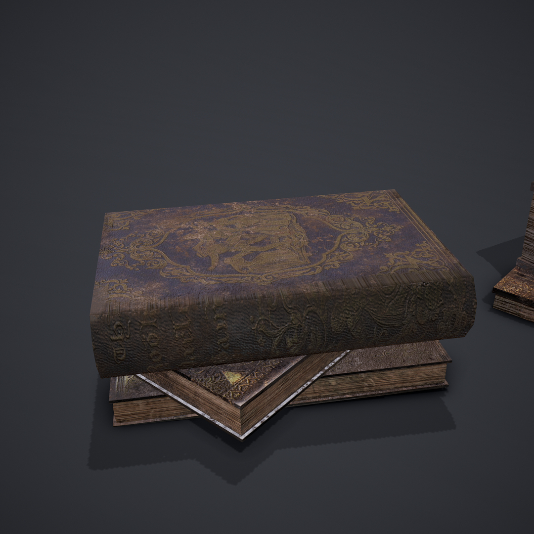 3D books cover - TurboSquid 1523306