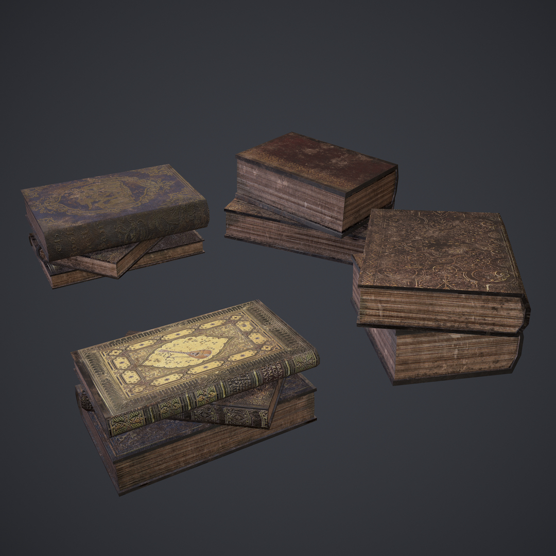 3D books cover - TurboSquid 1523306