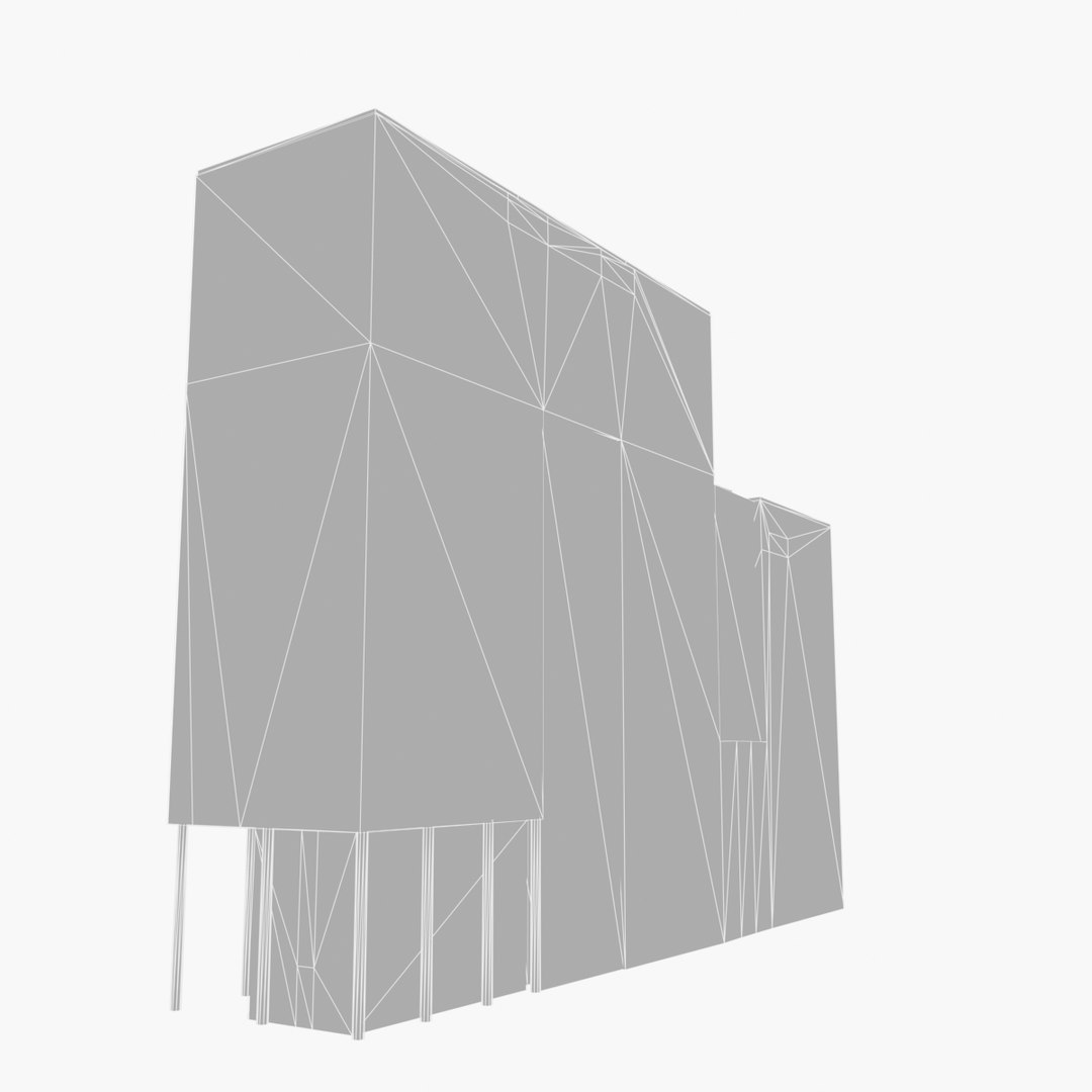 Norway Oslo Visma Bygget 3d Model