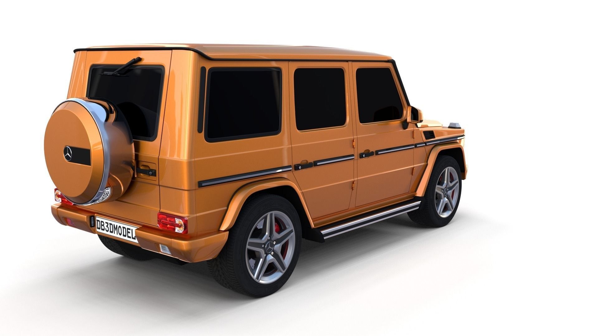 3D Mercedes G Class Model - TurboSquid 1298187
