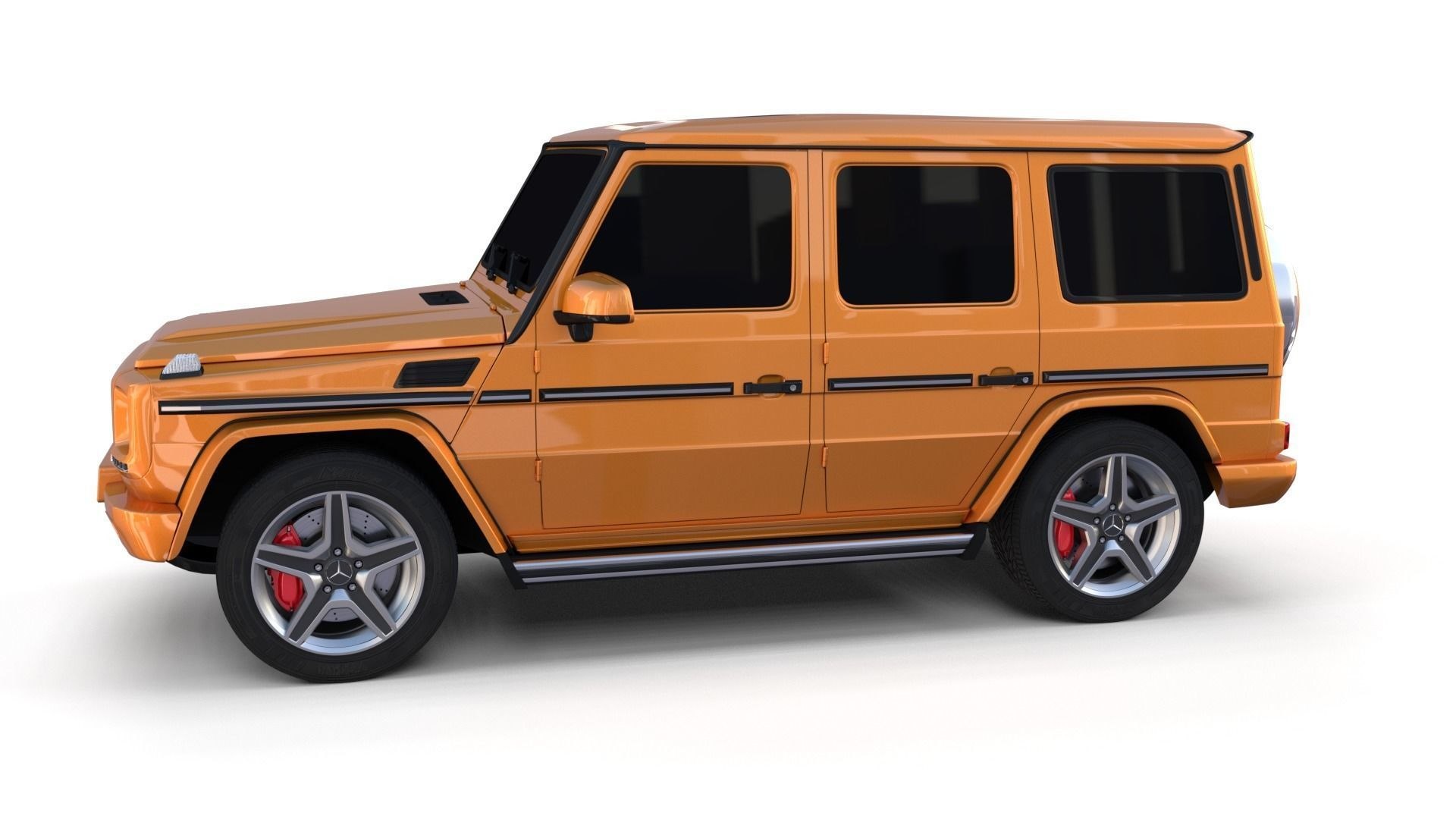 3D Mercedes G Class Model - TurboSquid 1298187