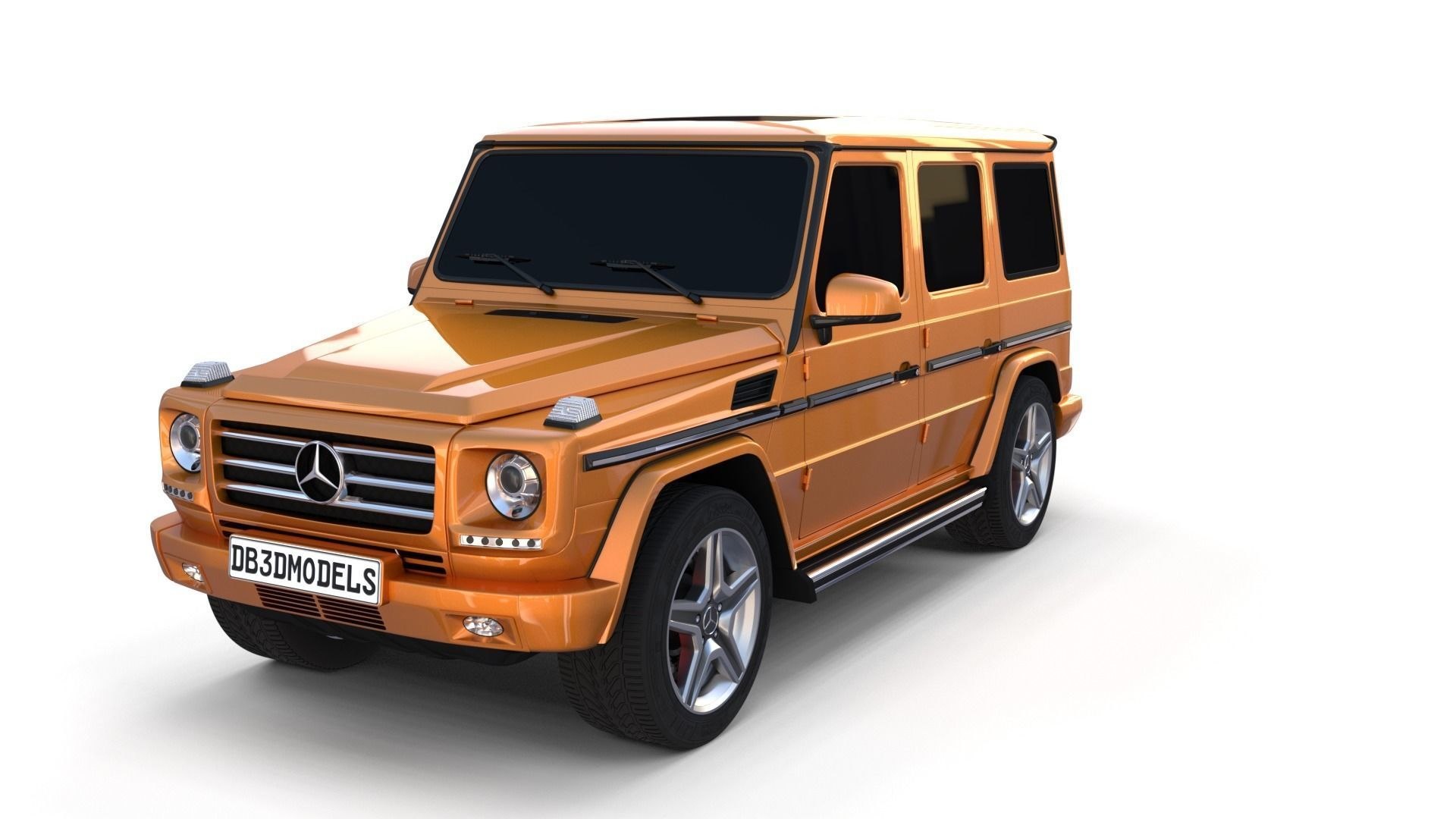3D Mercedes G Class Model - TurboSquid 1298187