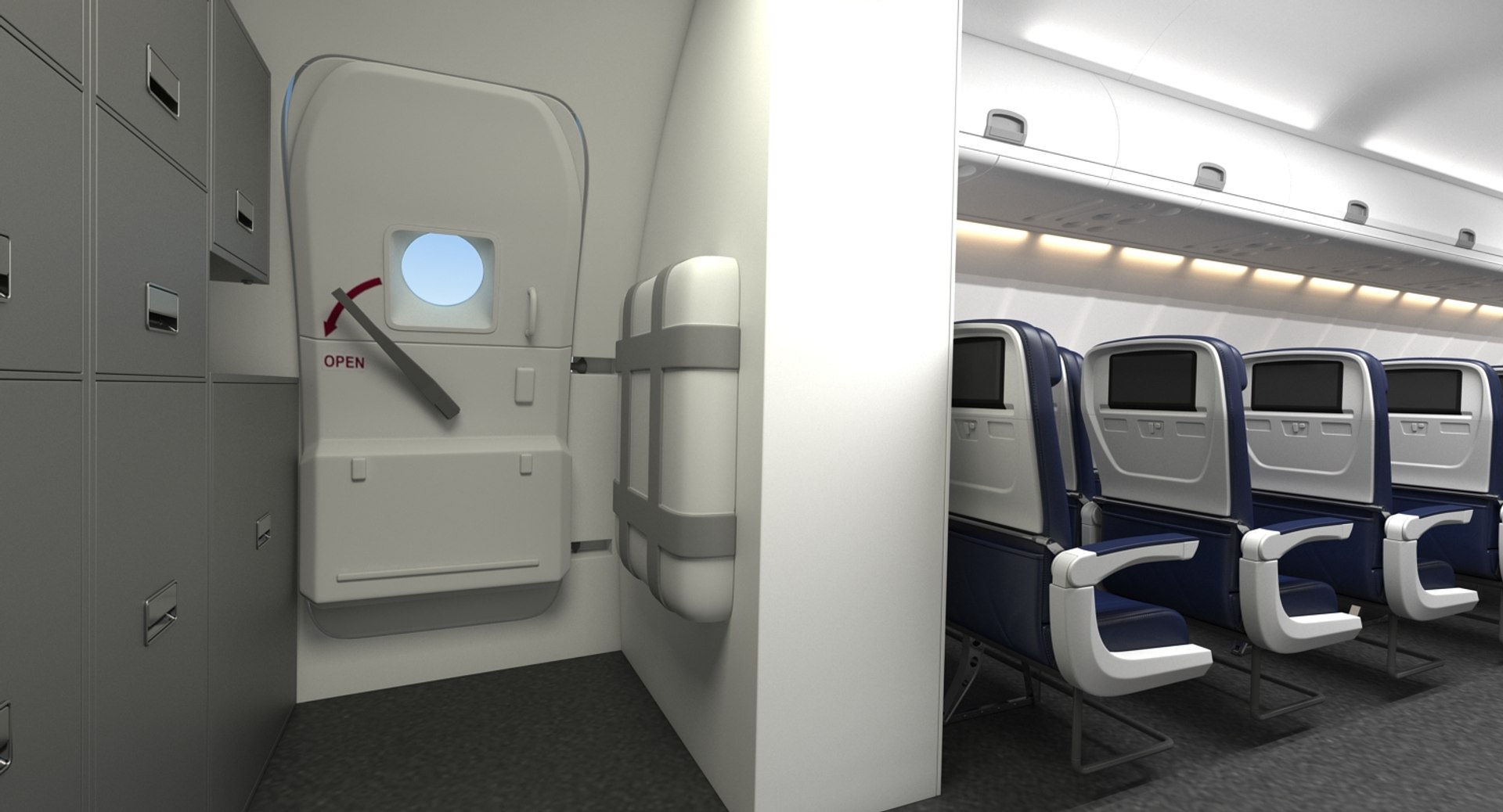 3D boeing 757-300 interior cockpit model - TurboSquid 1272131