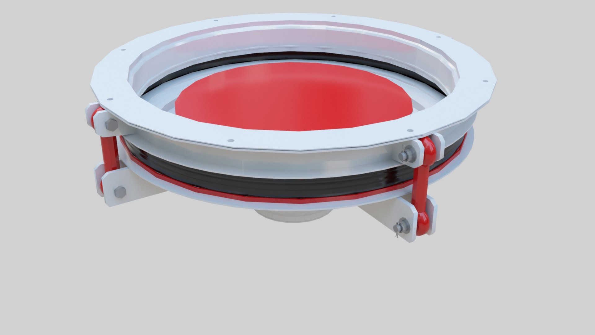 Rotoflow Silo Discharger - Wheat Grain Flour Milling Machine 3D ...