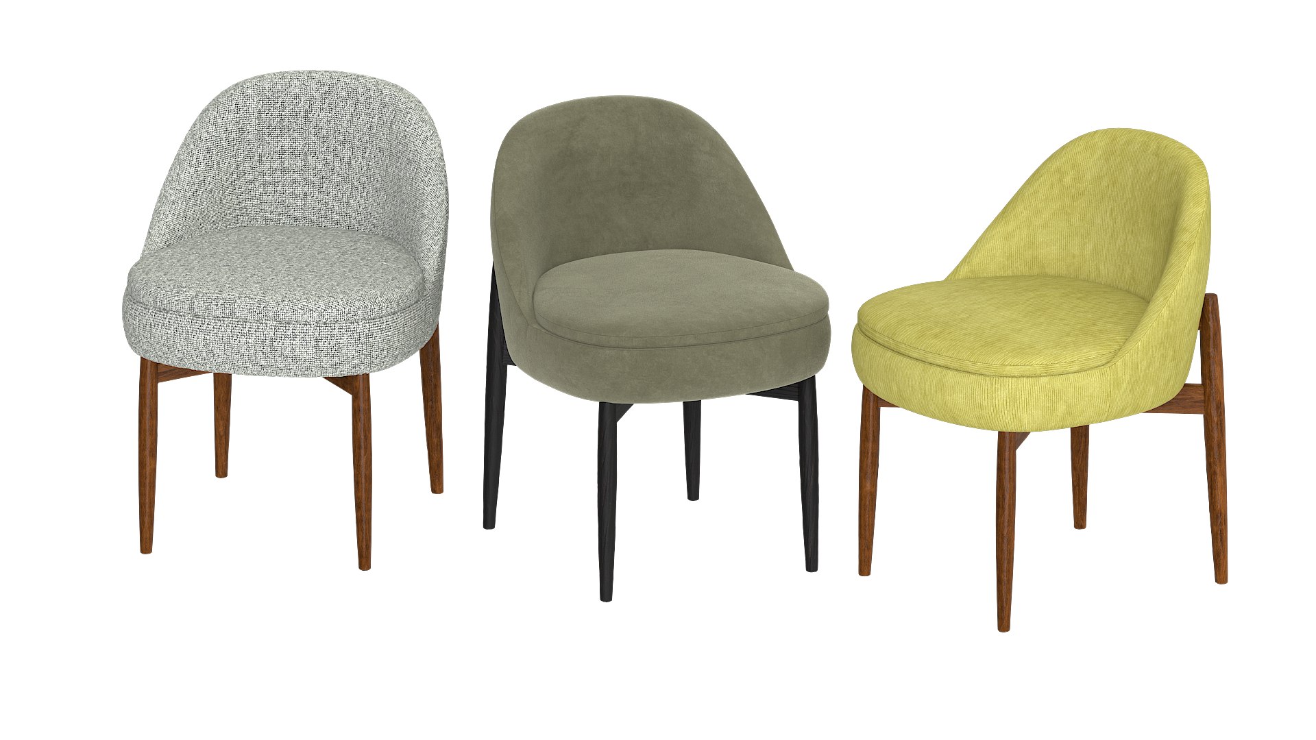 Minotti Sendai Chair 3D Model - TurboSquid 1937850