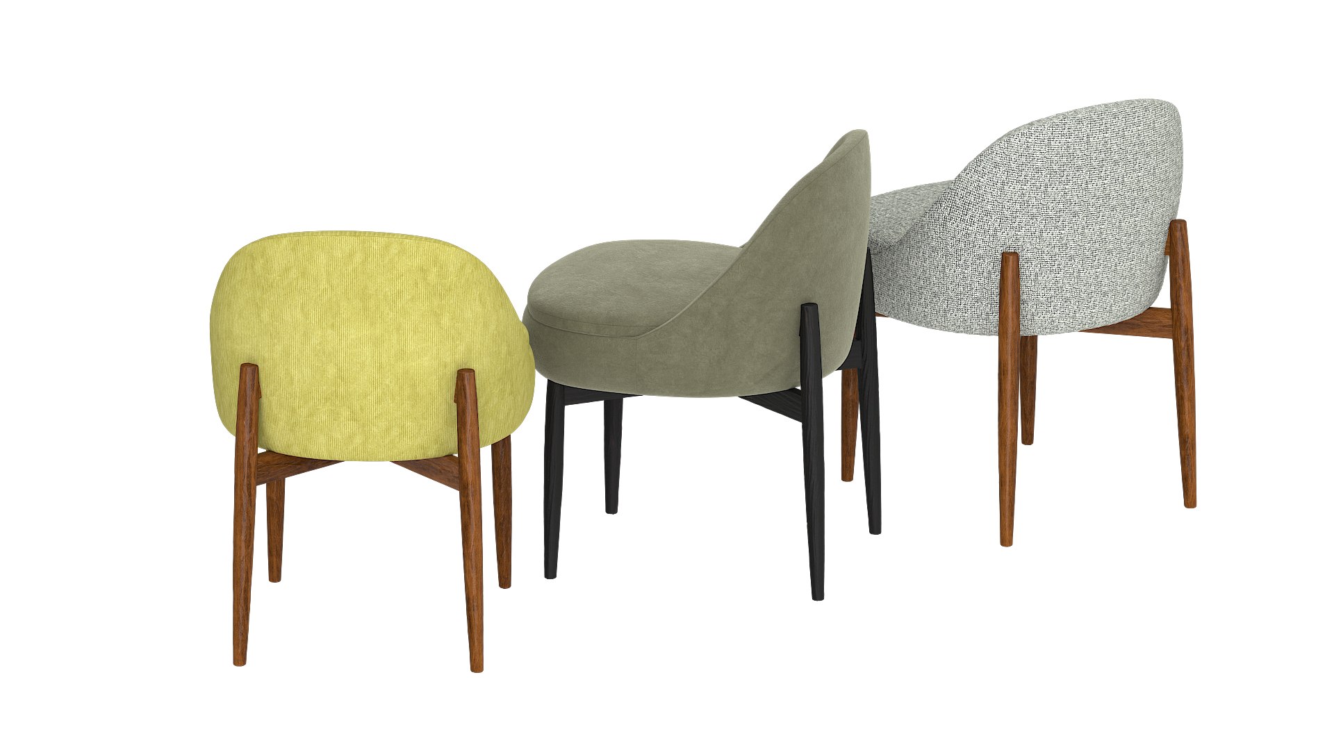 Minotti Sendai Chair 3D Model - TurboSquid 1937850