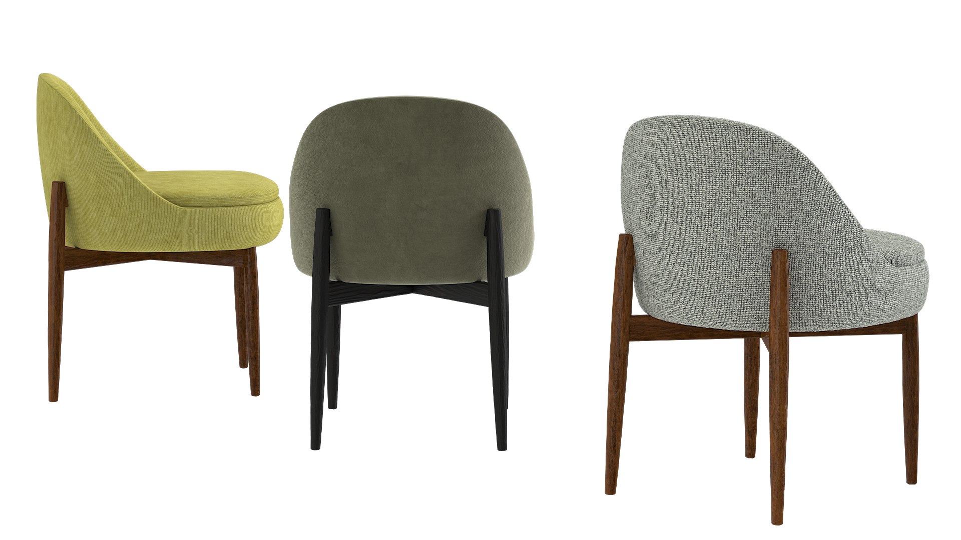 Minotti Sendai Chair 3D Model - TurboSquid 1937850