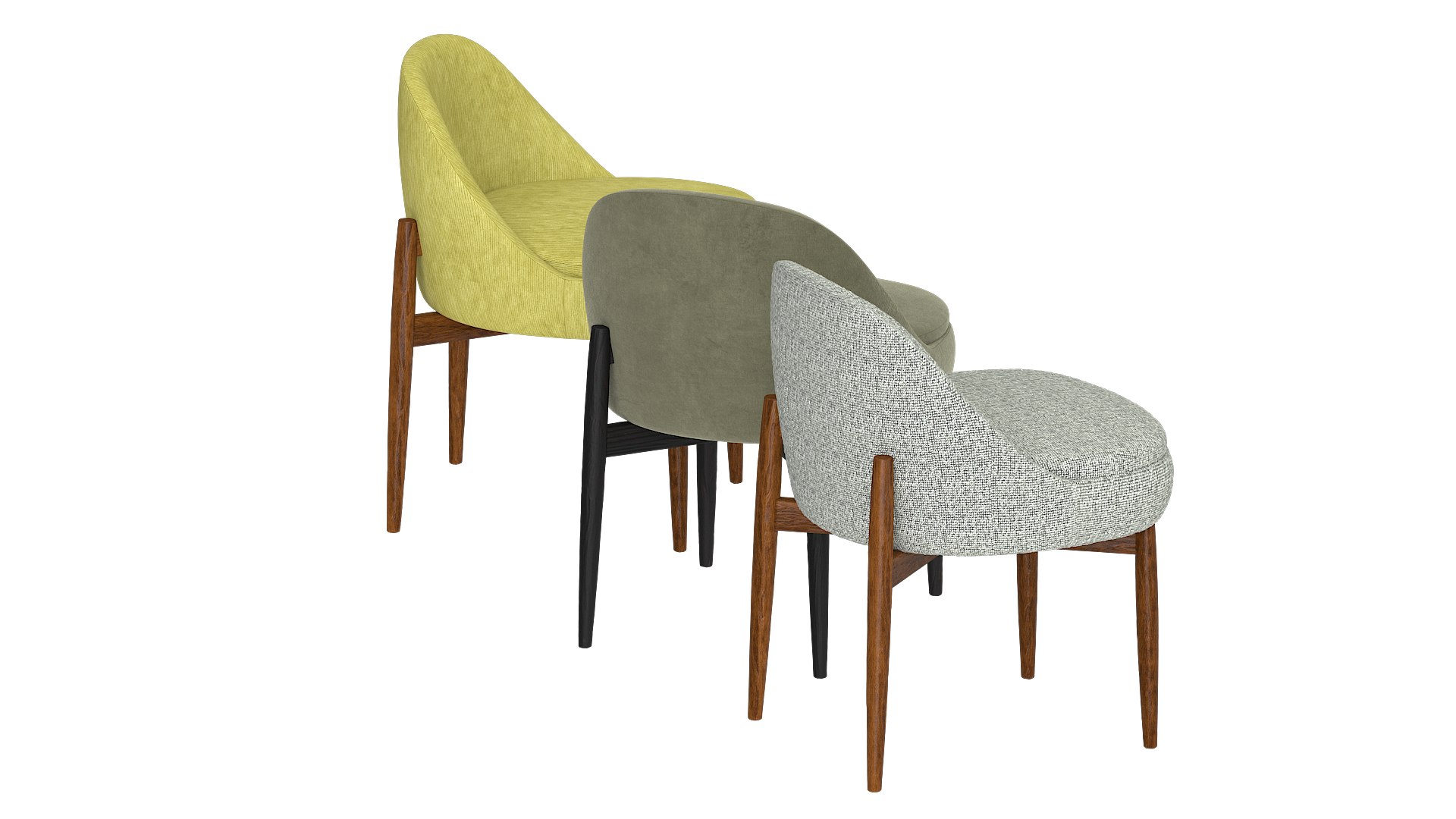 Minotti Sendai Chair 3D Model - TurboSquid 1937850