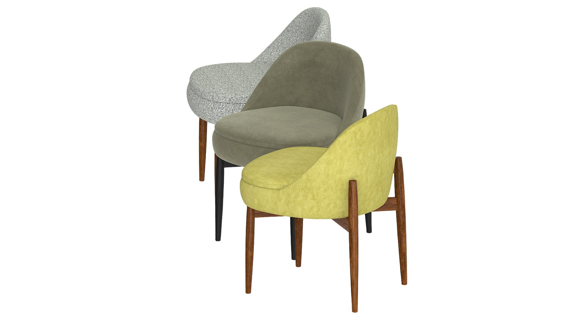 Minotti Sendai Chair 3D Model - TurboSquid 1937850