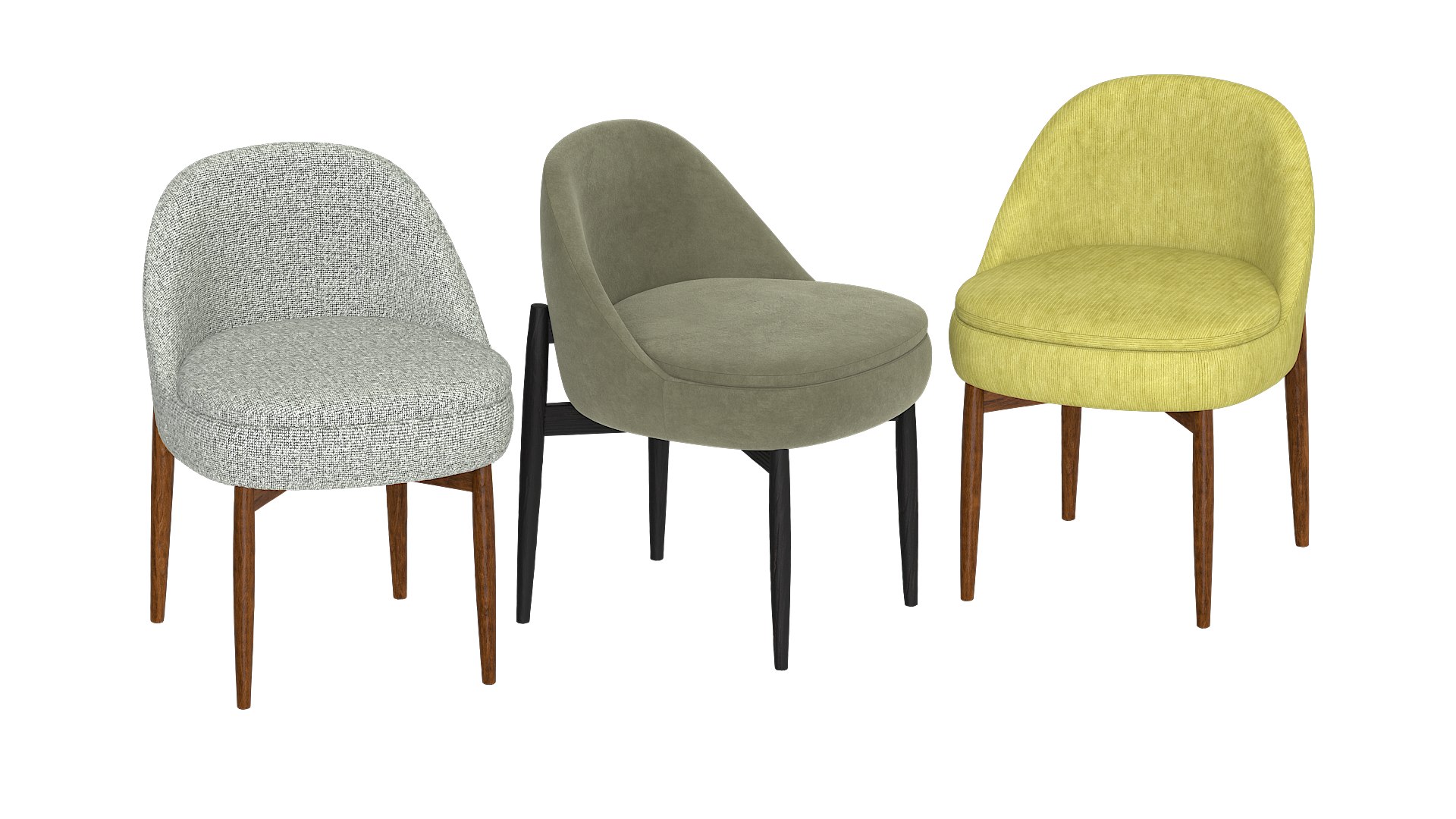 Minotti Sendai Chair 3D Model - TurboSquid 1937850