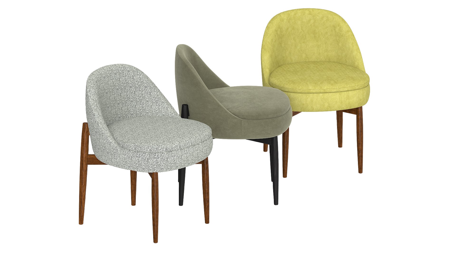 Minotti Sendai Chair 3D Model - TurboSquid 1937850