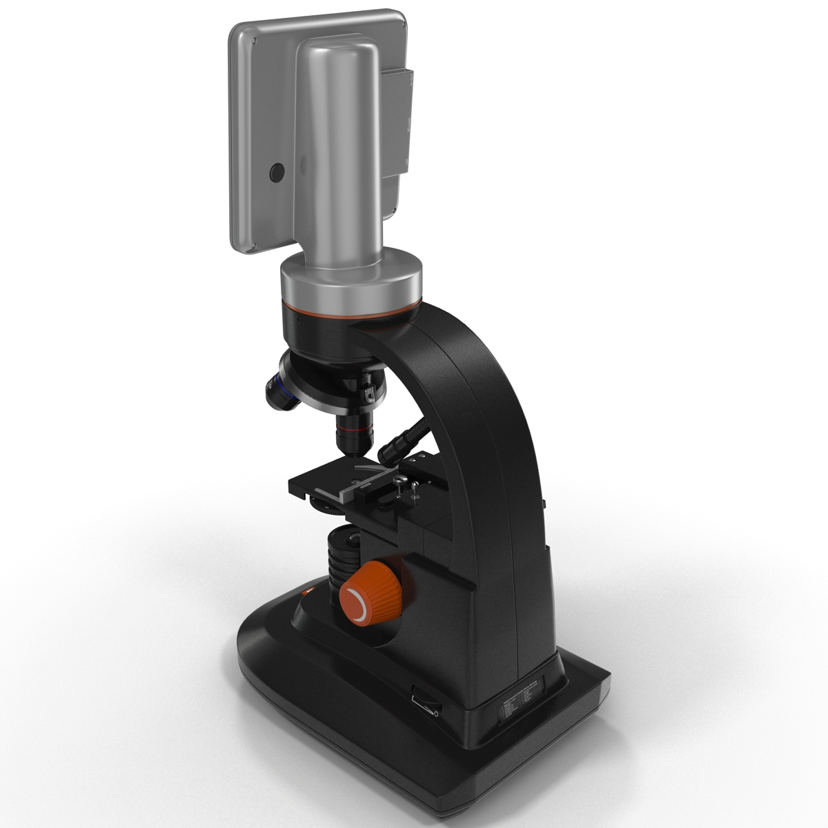 microscopes set medical 3d model