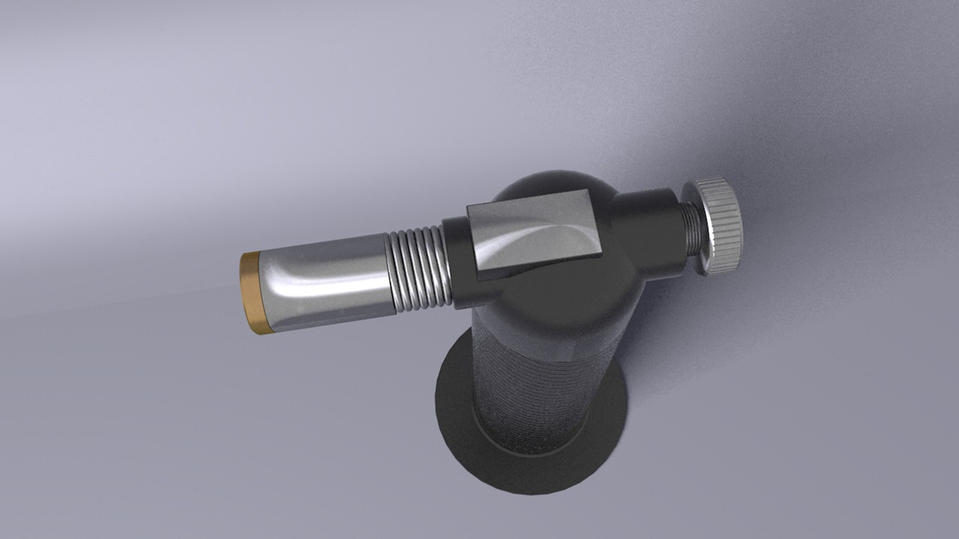 Butane Torch 3D Model - TurboSquid 1581647