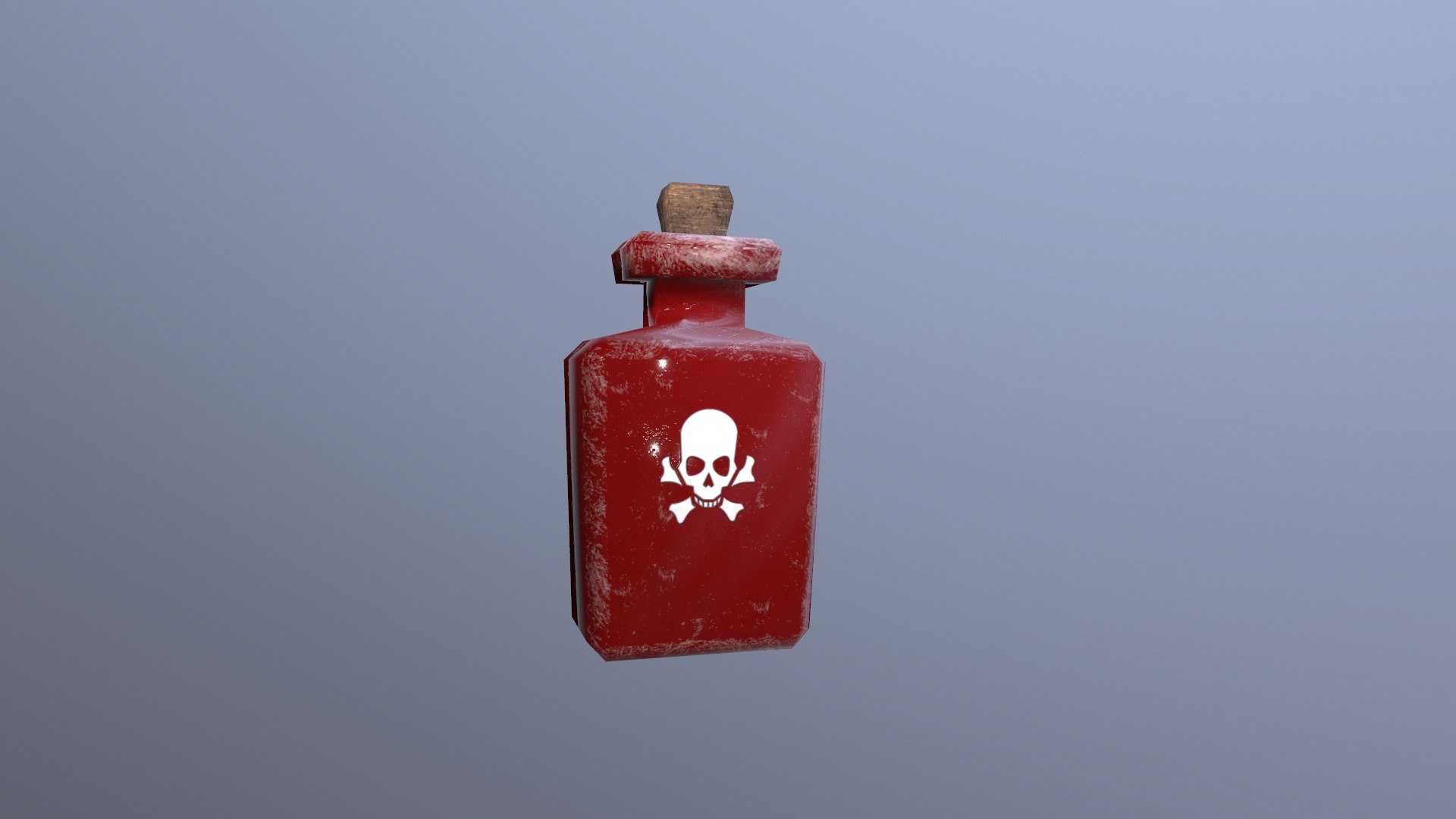 3D Poison Bottles - TurboSquid 1852353