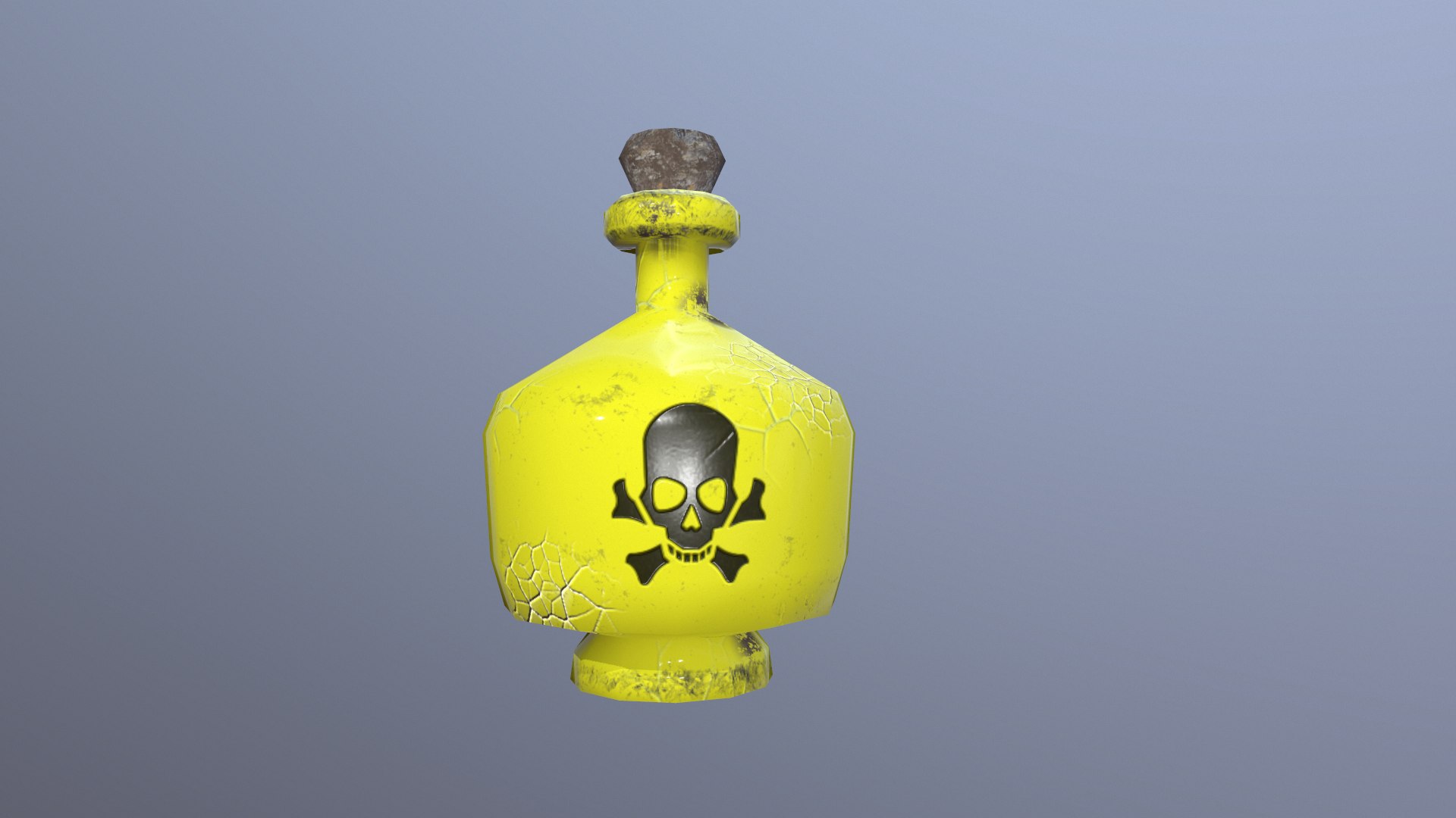 3D Poison Bottles - TurboSquid 1852353
