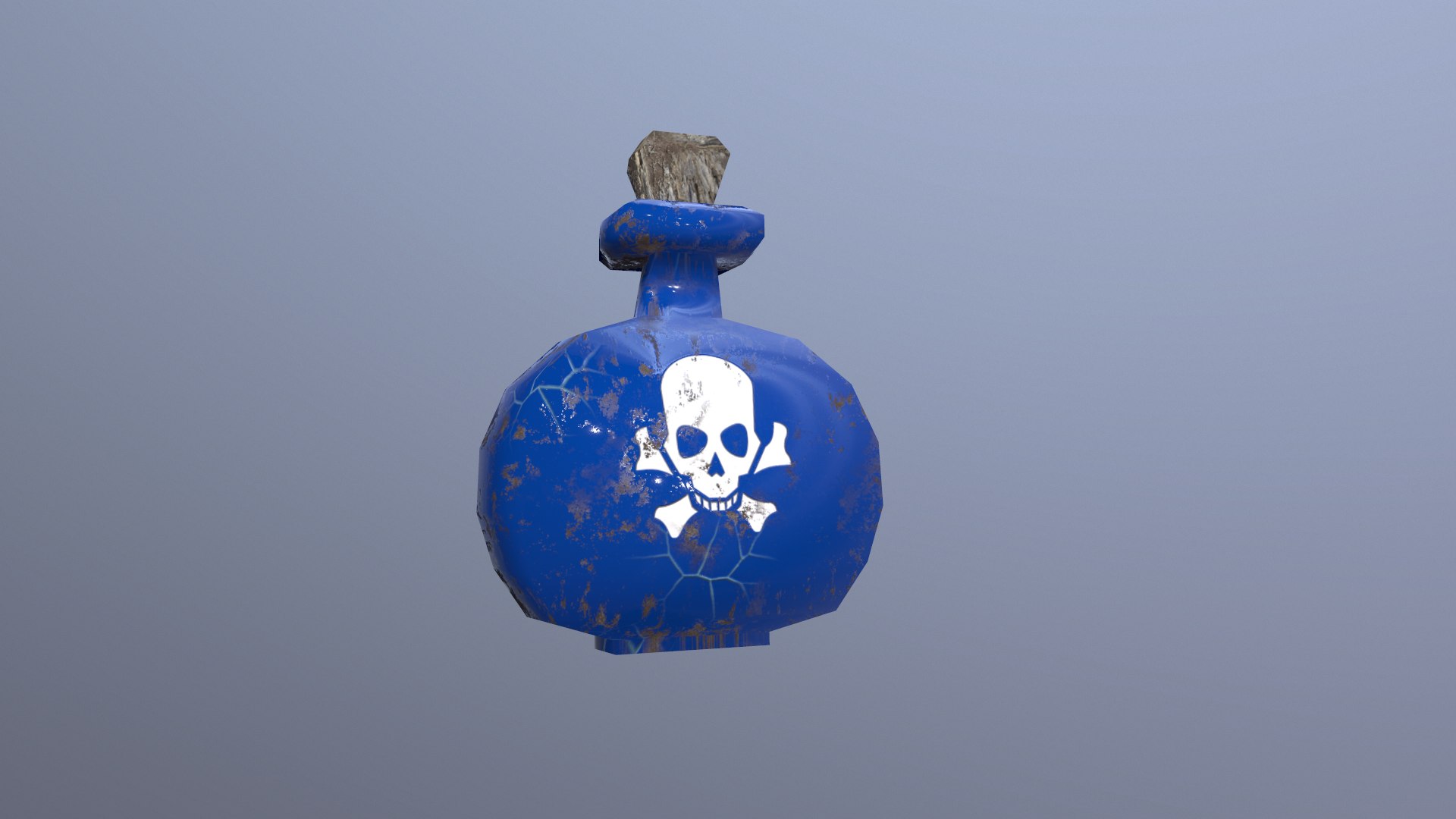 3D Poison Bottles - TurboSquid 1852353
