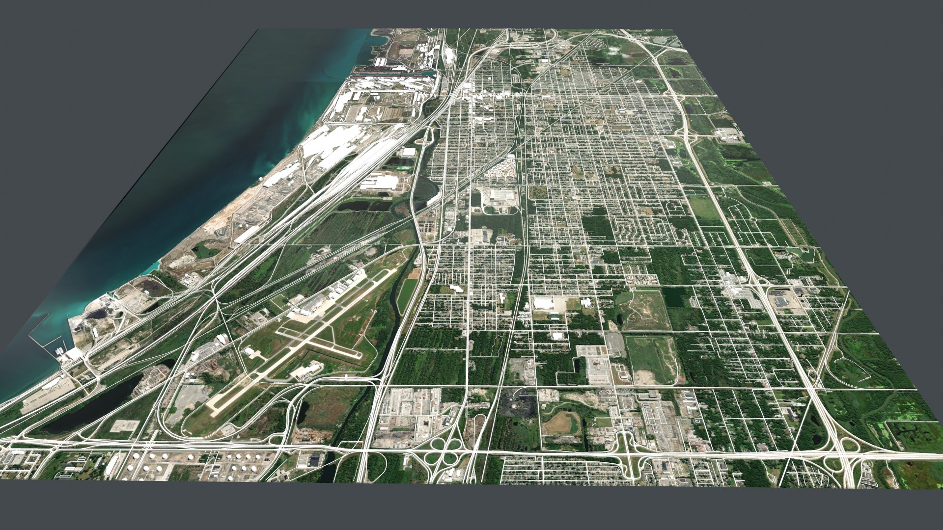 Cityscape Gary Indiana USA 3D Model - TurboSquid 1732768