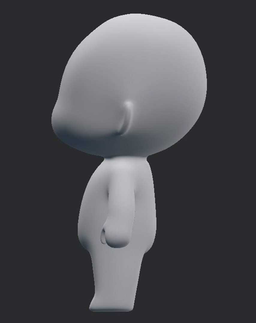 3D Male Chibi Character Model - TurboSquid 2400440