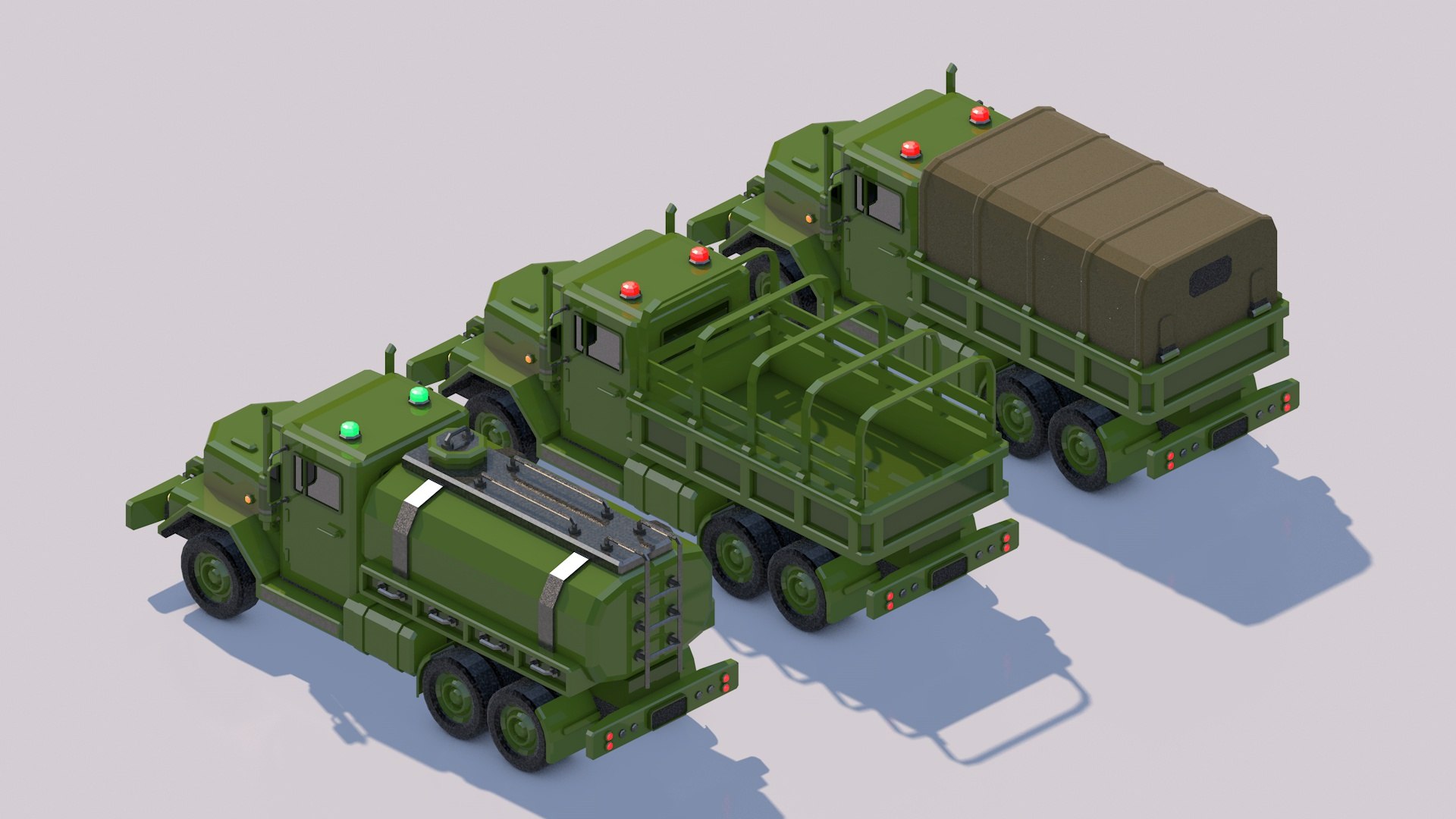 3D Military Truck Model - TurboSquid 1950376