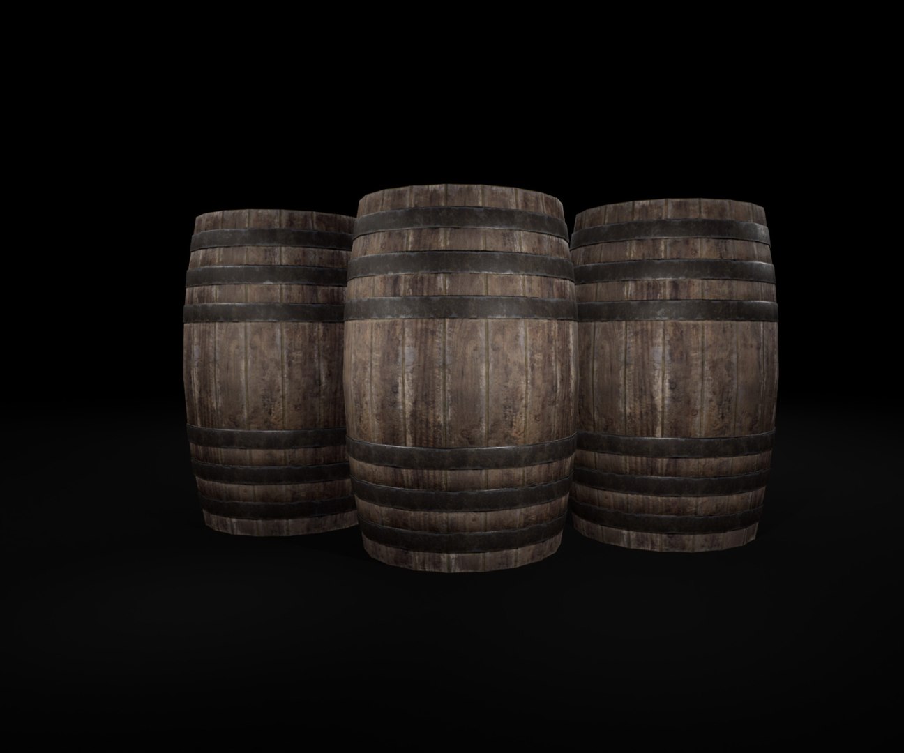 3D Explosive Barrel - TurboSquid 1551608