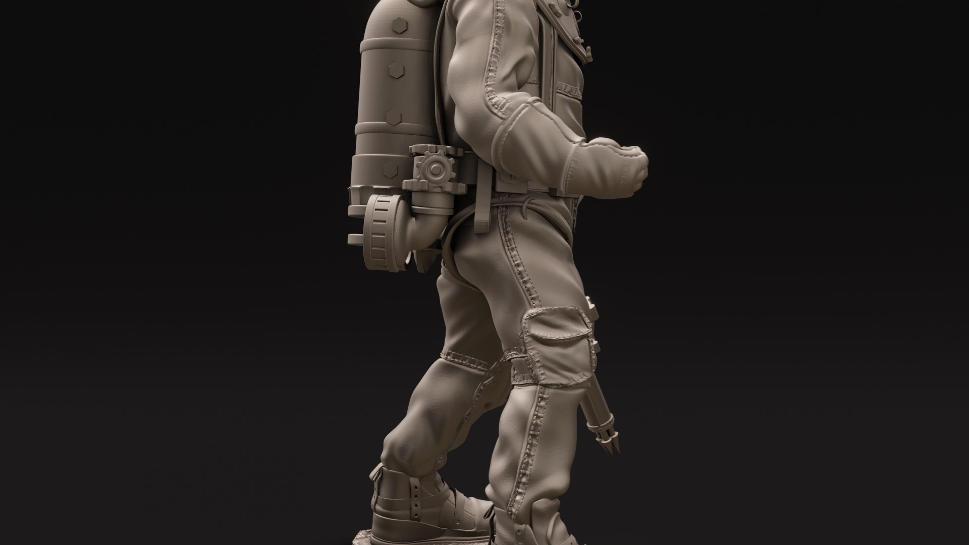 Diver 3D - TurboSquid 1985174