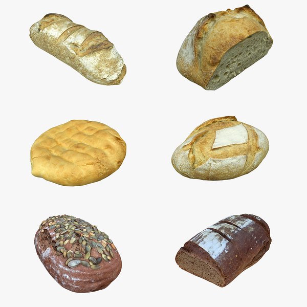 Bread 3D Models for Download | TurboSquid