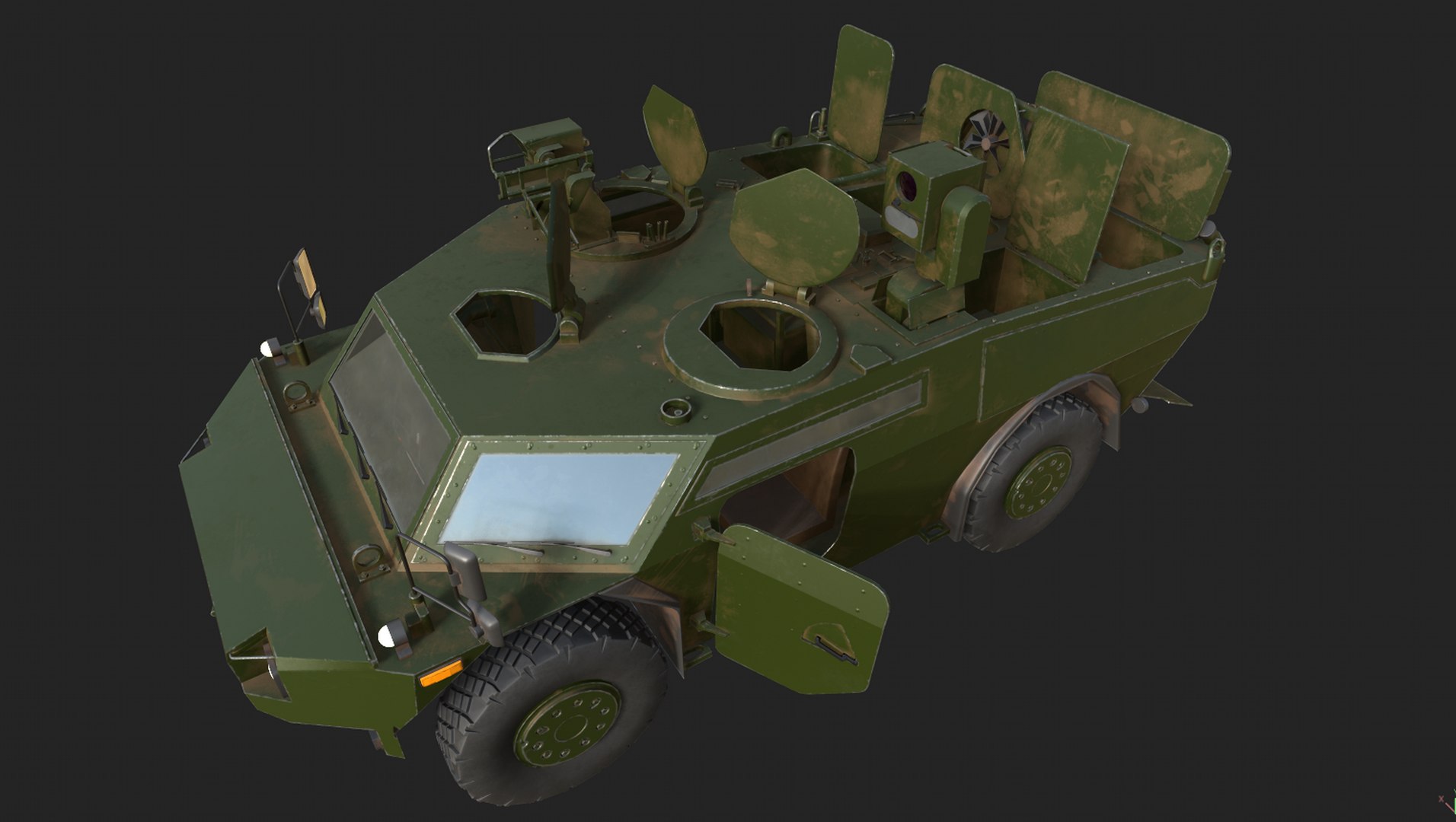 LGS Fennek 3D Model - TurboSquid 2123159