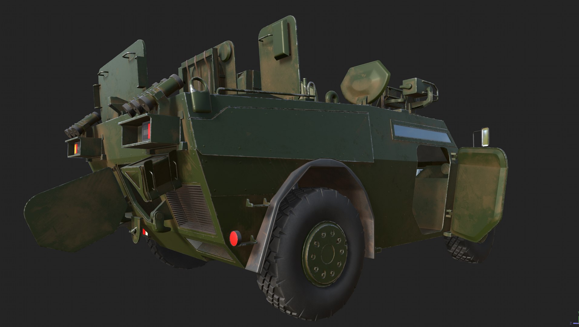 LGS Fennek 3D Model - TurboSquid 2123159