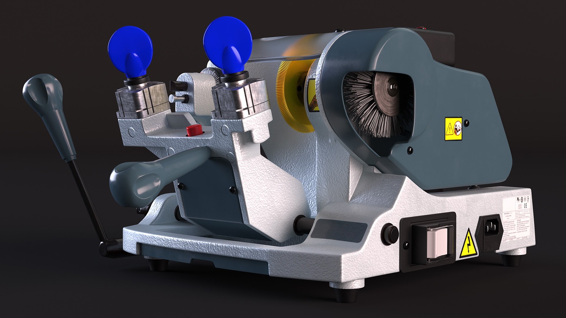 3D Semi Automatic Key Duplication Machine - TurboSquid 2071286