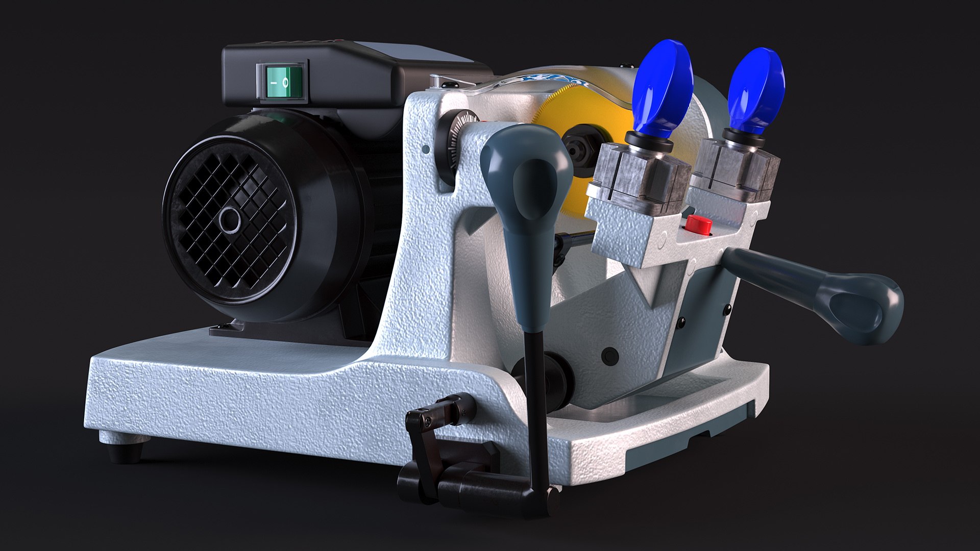 3D Semi Automatic Key Duplication Machine - TurboSquid 2071286