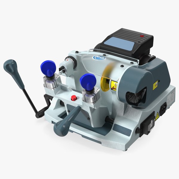 Halbautomatische Schlüsselkopiermaschine 3D-Modell - TurboSquid 2071286